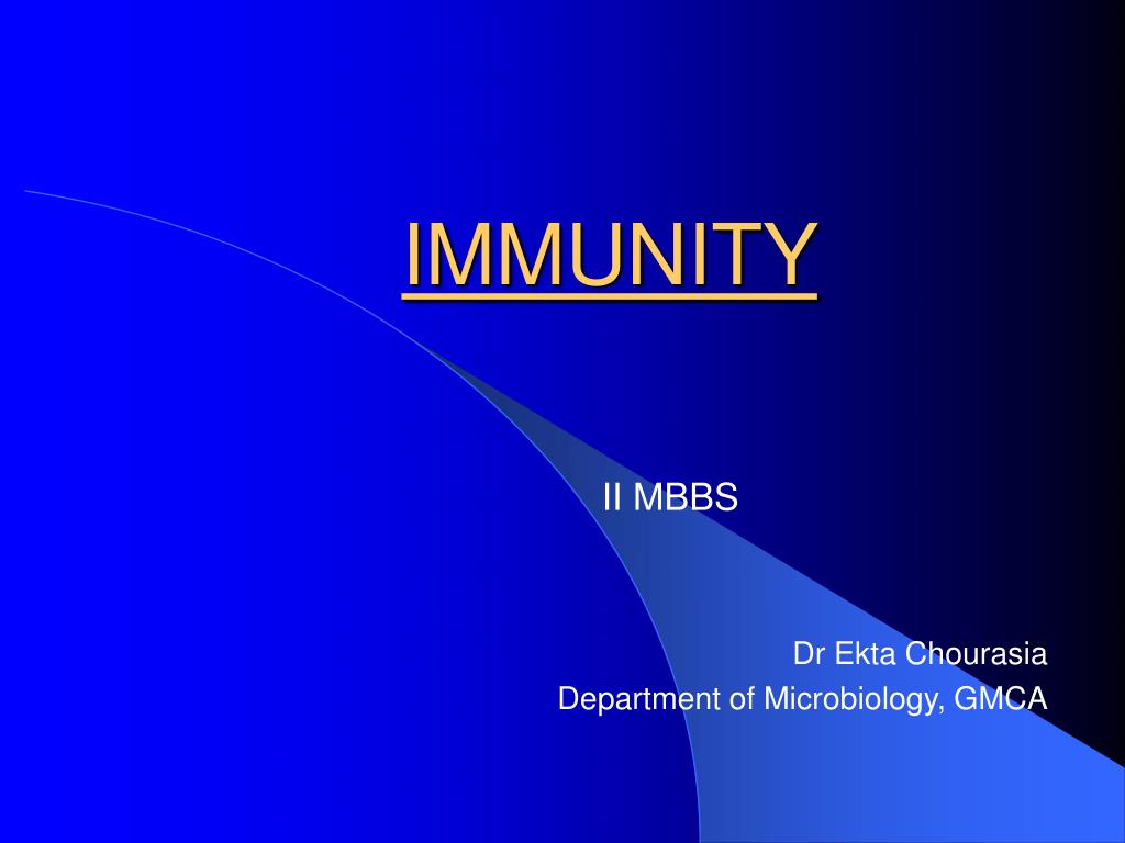 PPT - IMMUNITY PowerPoint Presentation, free download - ID:3604300