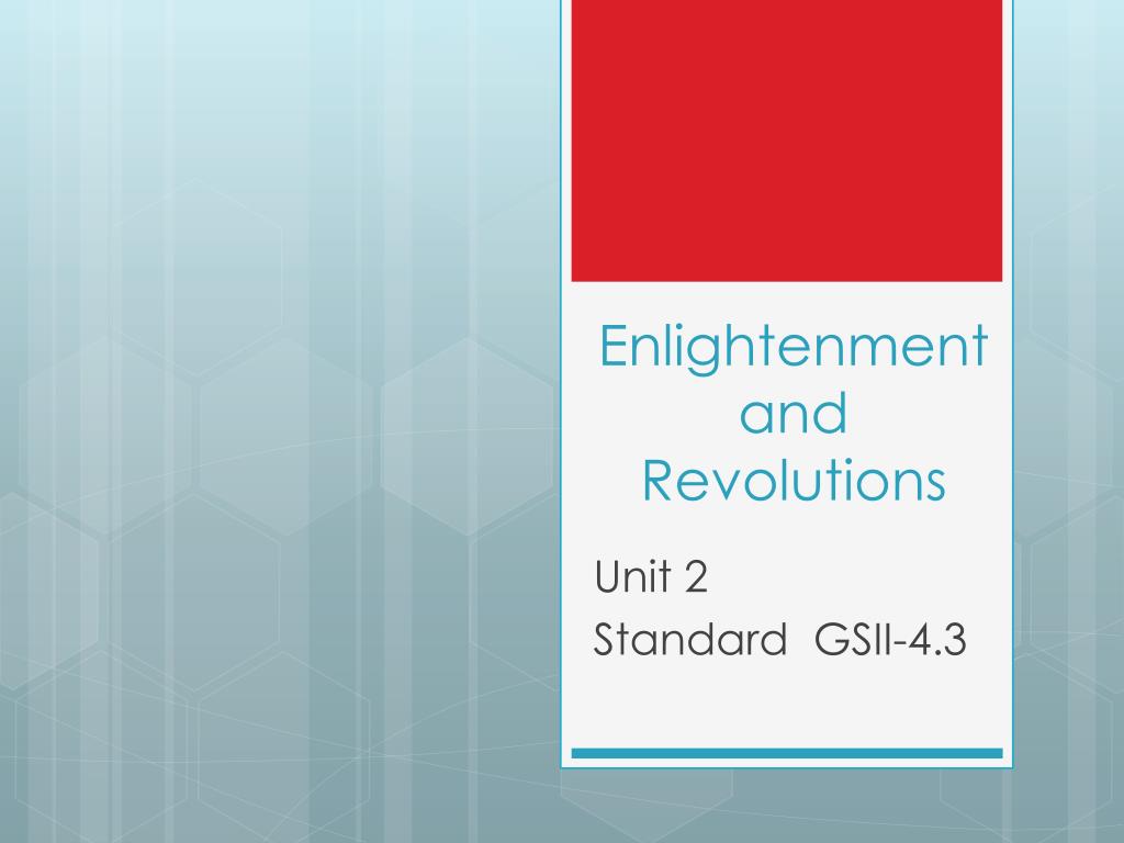PPT - Enlightenment and Revolutions PowerPoint Presentation, free ...