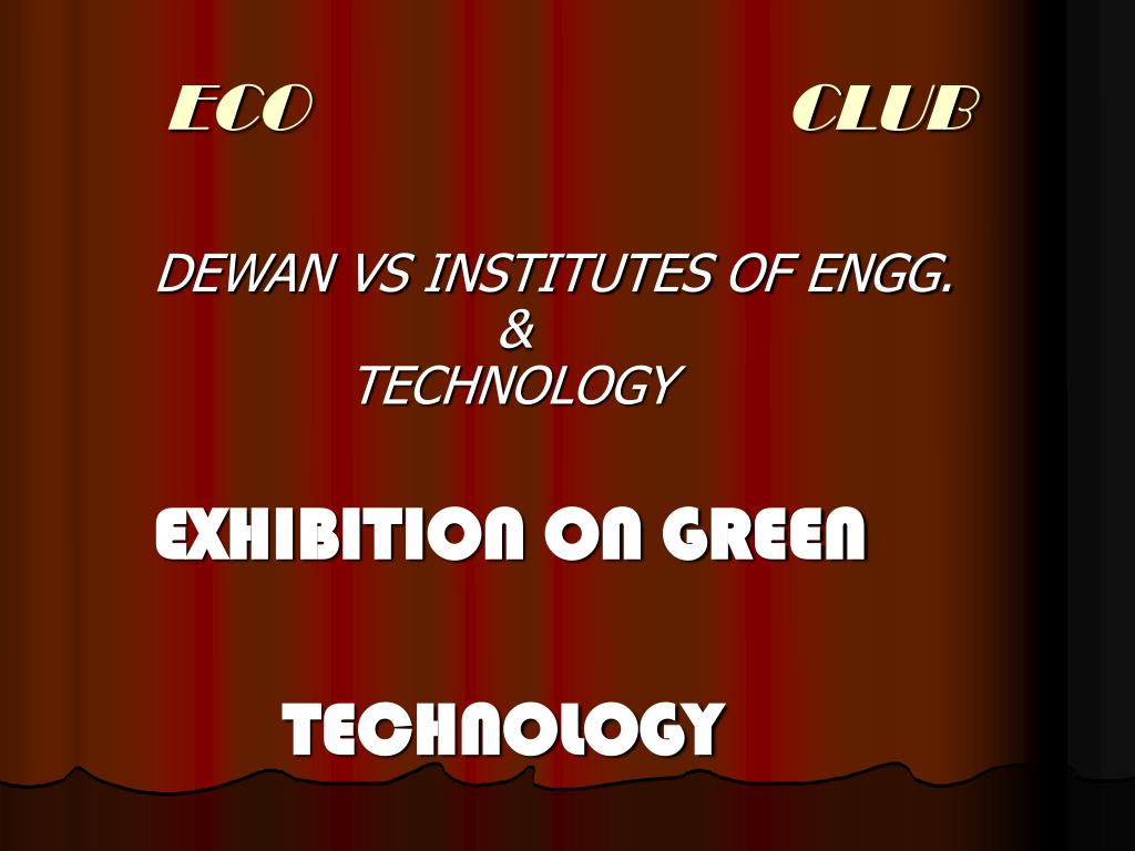 PPT - ECO CLUB PowerPoint Presentation, free download - ID:3606094