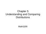 PPT - Comparing Distributions PowerPoint Presentation, free download ...