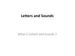 PPT - Letters and Sounds PowerPoint Presentation, free download - ID:376239