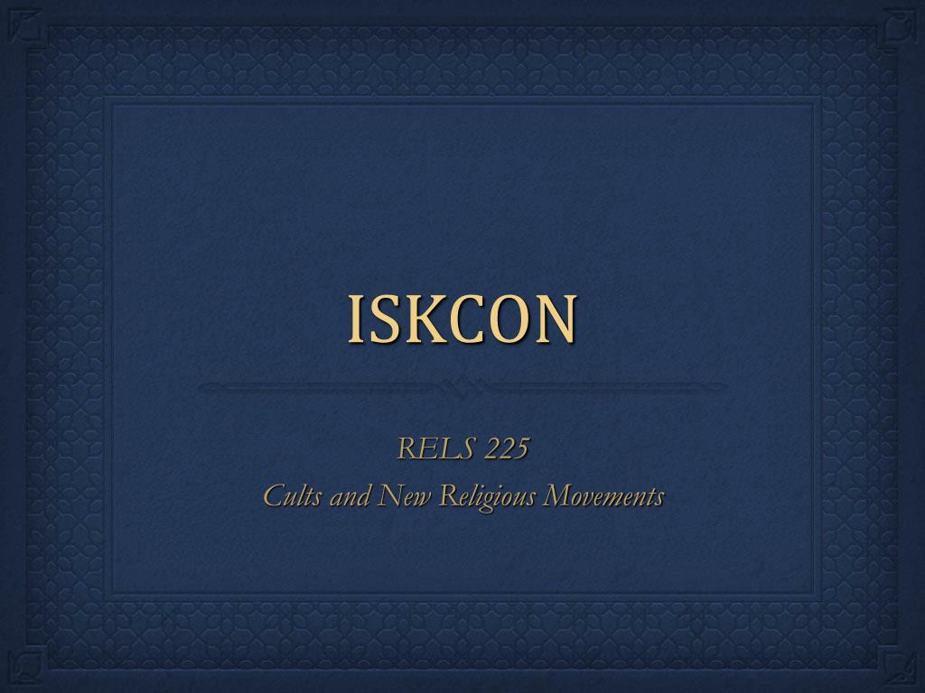 PPT - ISKCON PowerPoint Presentation, free download - ID:3611570