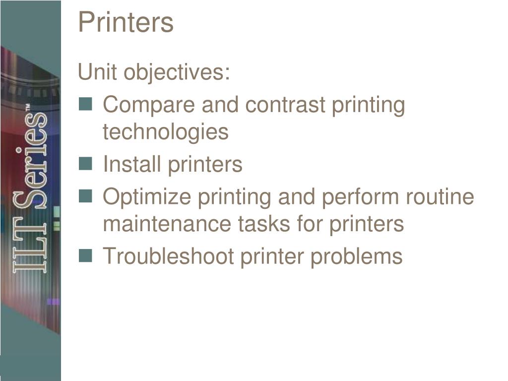 PPT - Printers PowerPoint Presentation, free download - ID:3617770