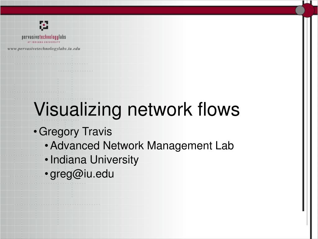PPT - Visualizing network flows PowerPoint Presentation, free download ...