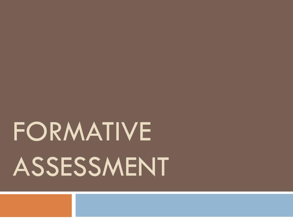 PPT - Formative Assessment PowerPoint Presentation, free download - ID ...