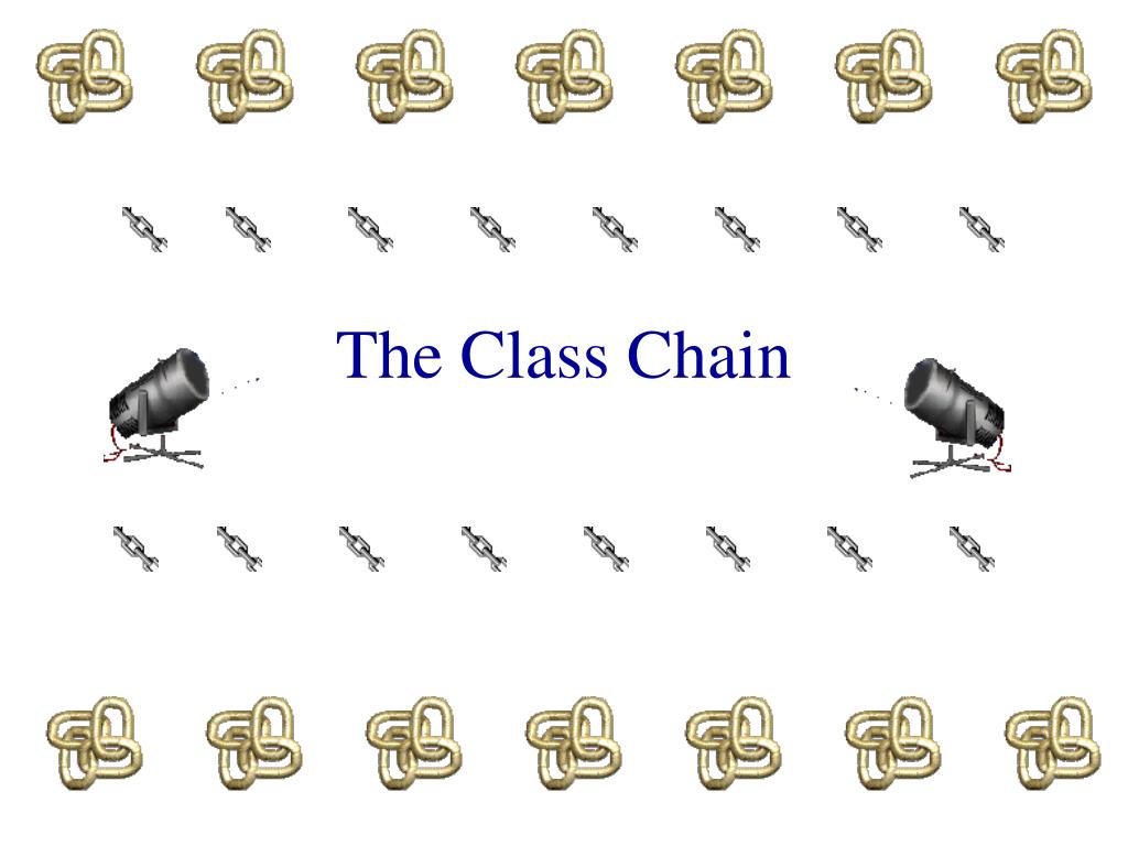 PPT - The Class Chain PowerPoint Presentation, free download - ID:3619374