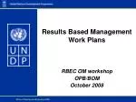 PPT - Introduction to Results-based Management Concepts PowerPoint ...