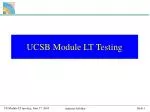 PPT - Module PANEL TESTING PowerPoint Presentation, free download - ID ...
