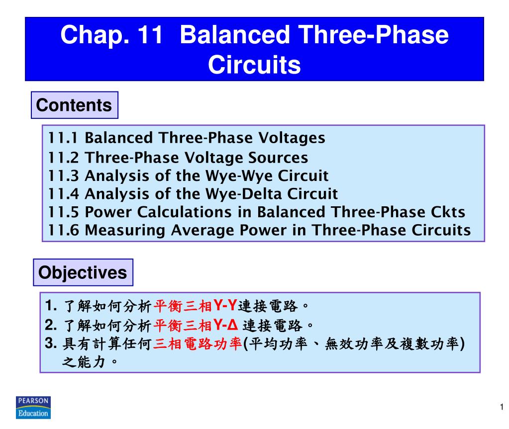 PPT - Chap. 11 Balanced Three-Phase Circuits PowerPoint Presentation, free download - ID:3622021