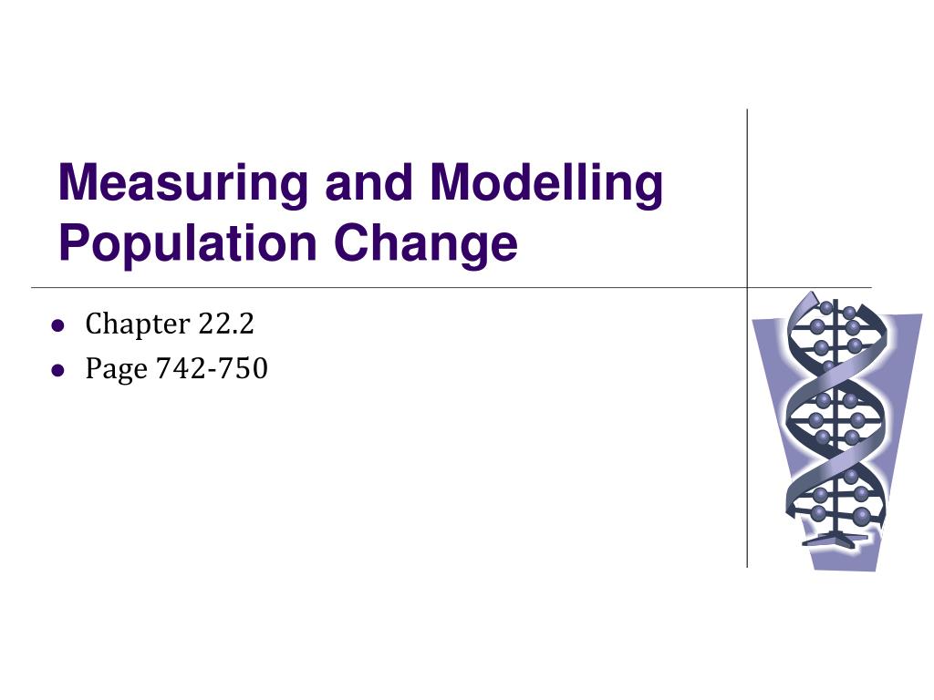 PPT - Measuring and Modelling Population Change PowerPoint Presentation ...