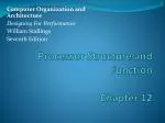 PPT - Chapter 12 Processor Structure and Function PowerPoint ...
