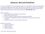 PPT - Advanced PowerPoint Features PowerPoint Presentation, free ...
