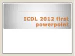PPT - International ICDL PowerPoint Presentation, free download - ID ...