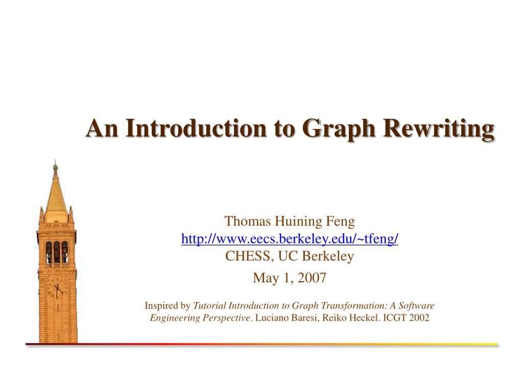 PPT - An Introduction to Graph Rewriting PowerPoint Presentation, free ...