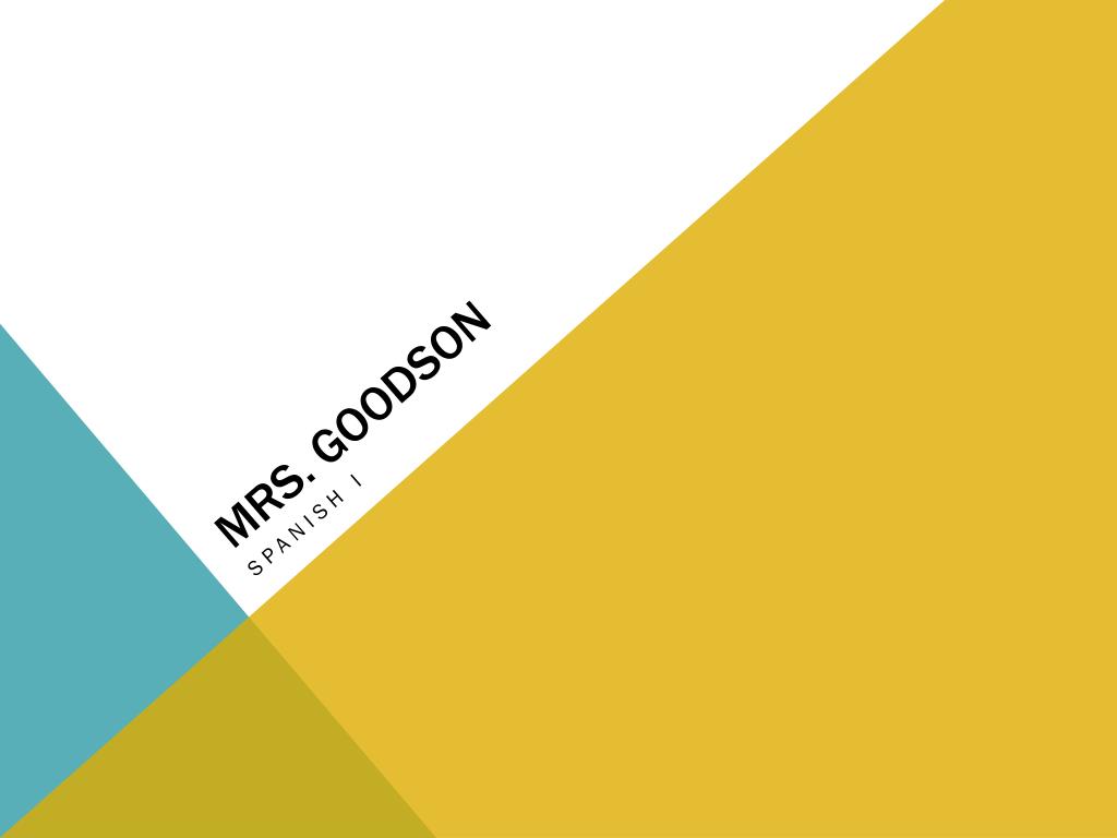 PPT - Mrs. Goodson PowerPoint Presentation, free download - ID:3642492