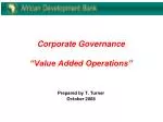 PPT - Chapter 10: Corporate Governance (CG) PowerPoint Presentation ...