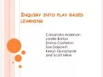 PPT - Play Based Learning PowerPoint Presentation, free download - ID ...