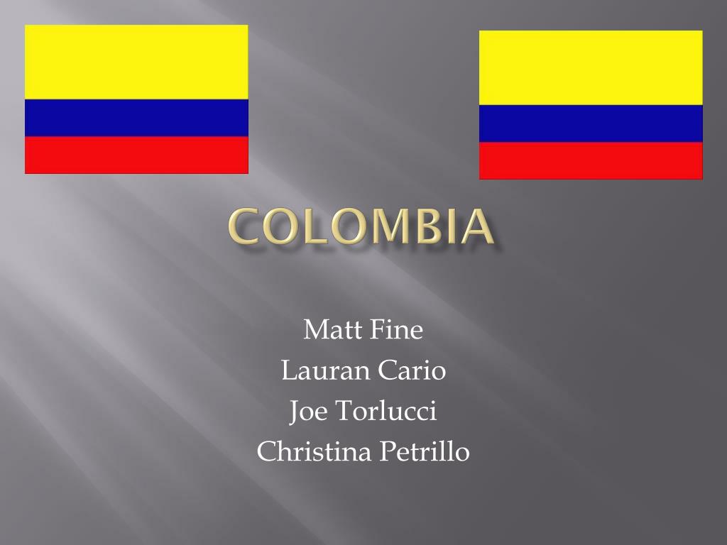 PPT - Colombia PowerPoint Presentation, free download - ID:3642869