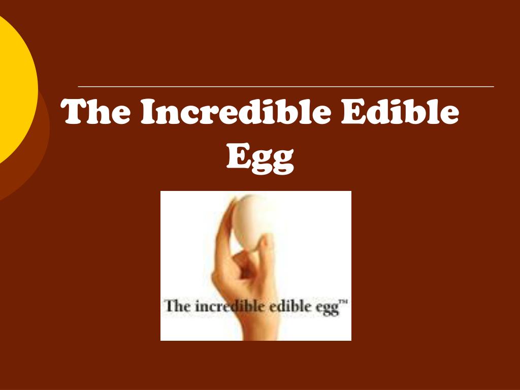 PPT - The Incredible Edible Egg PowerPoint Presentation, free download ...