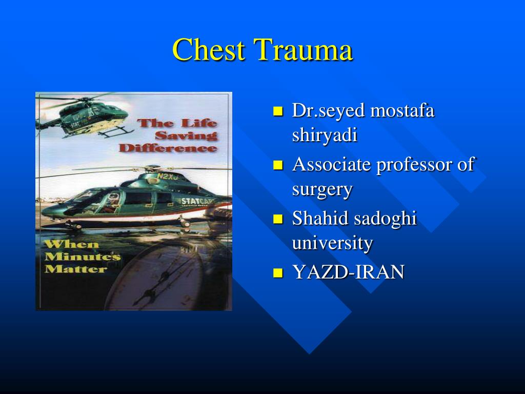 PPT - Chest Trauma PowerPoint Presentation, free download - ID:3654352