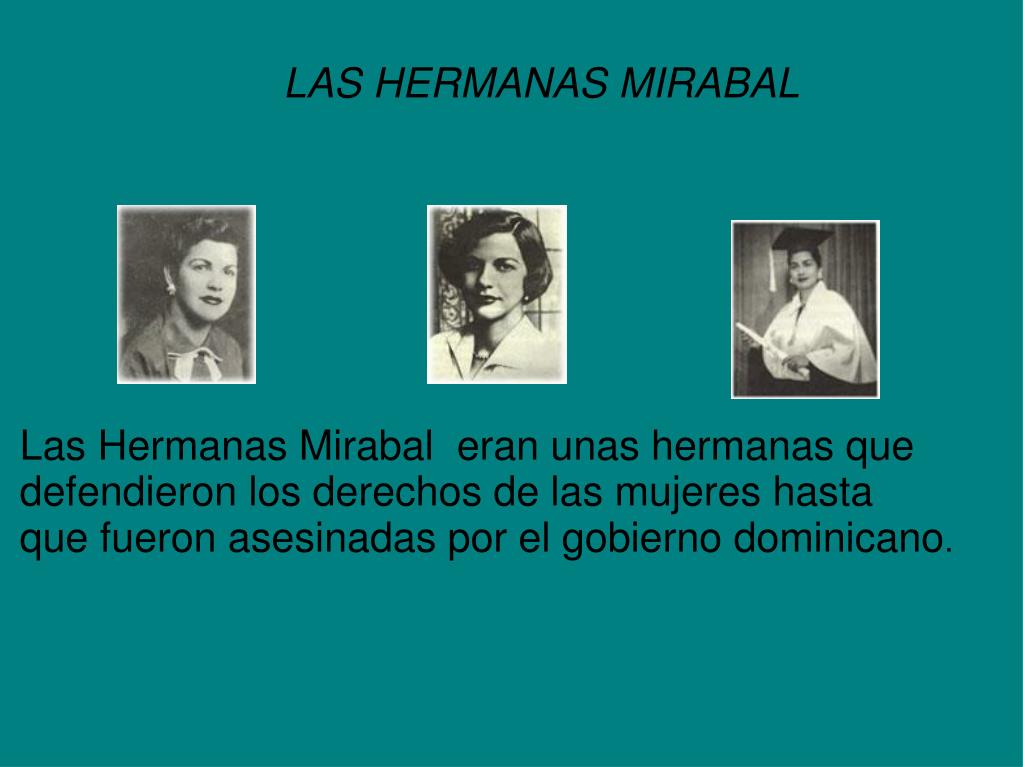 PPT - LAS HERMANAS MIRABAL PowerPoint Presentation, free download - ID ...