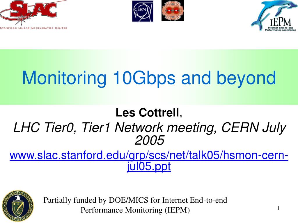 PPT - Monitoring 10Gbps and beyond PowerPoint Presentation, free ...