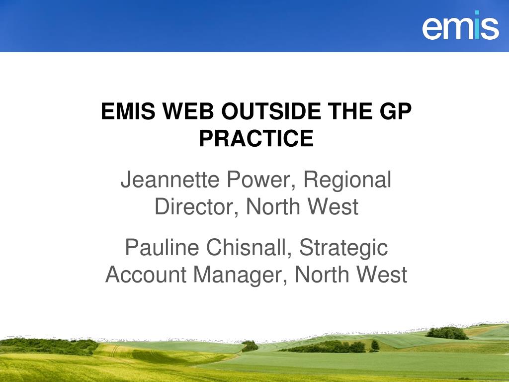 PPT - Using emis web BY out side of PowerPoint Presentation, free ...