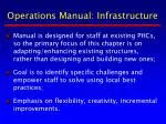 PPT - OPERATIONS MANUAL PowerPoint Presentation, free download - ID:1997267