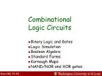 PPT - Combinational Circuits: Multiplexers, Decoders, Programmable ...