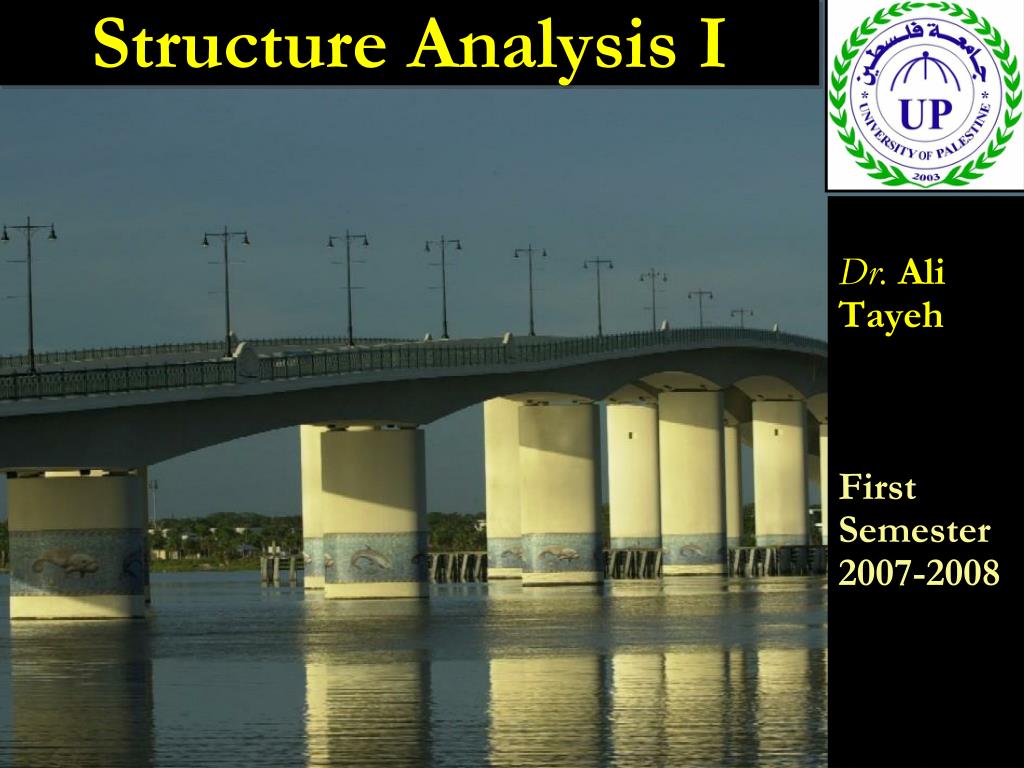 PPT - Structure Analysis I PowerPoint Presentation, free download - ID ...