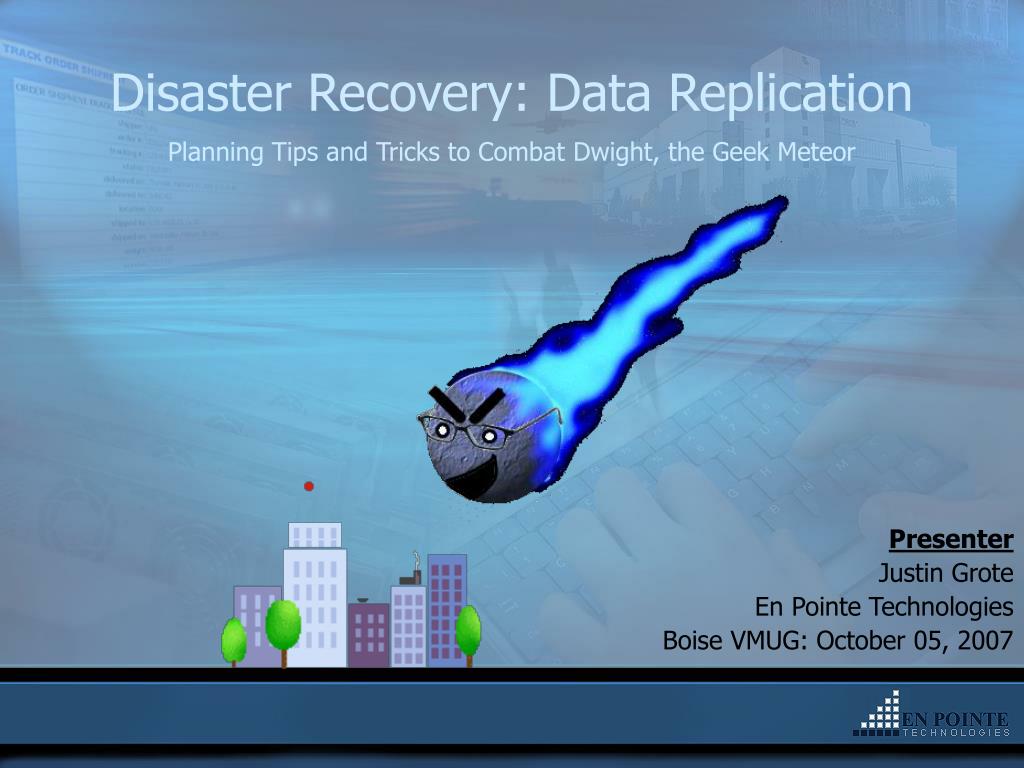 PPT - Disaster Recovery: Data Replication PowerPoint Presentation, free ...