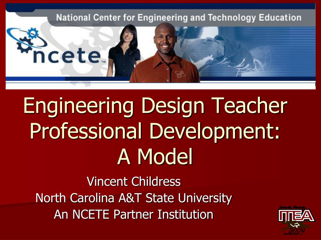 PPT - Engineering Design Teacher Professional Development: A Model ...