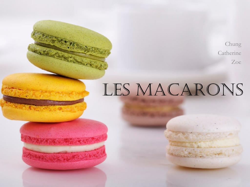 PPT - Les Macarons PowerPoint Presentation, free download - ID:3665379