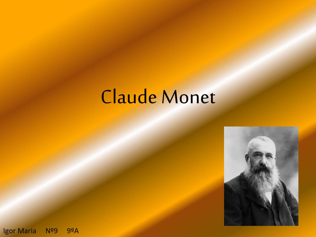 PPT - Claude Monet PowerPoint Presentation, free download - ID:3667904