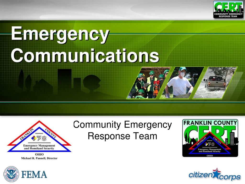 PPT - Emergency Communications PowerPoint Presentation, free download ...
