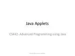 PPT - Introduction to Java Applets PowerPoint Presentation, free ...