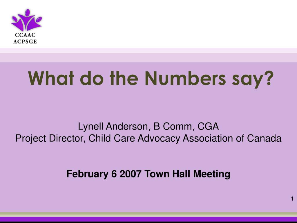 PPT - Investing in Quality Child Care: Building a Stronger Future for ...