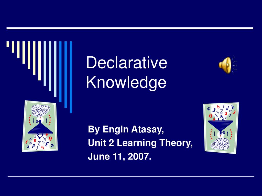 PPT - Declarative Knowledge PowerPoint Presentation, free download - ID ...