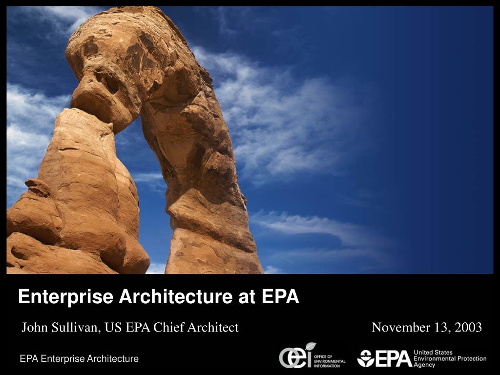 PPT - Enterprise Architecture at EPA PowerPoint Presentation, free ...