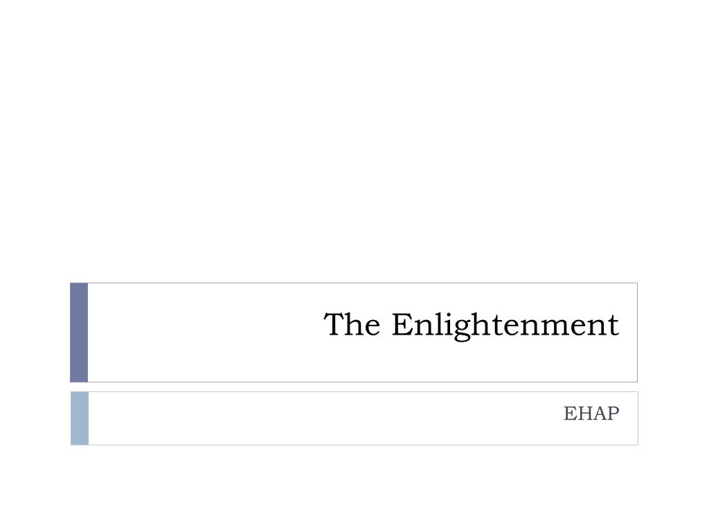PPT - The Enlightenment PowerPoint Presentation, free download - ID:3680503