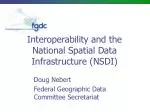 PPT - National Spatial Data Infrastructure: Concepts and Components ...