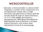 PPT - INTRODUCTION TO MICROCONTROLLER PowerPoint Presentation, free ...