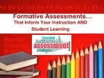 PPT - Formative Assessments in the World Language classroom PowerPoint ...