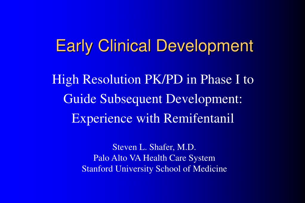 PPT - Early Clinical Development PowerPoint Presentation, free download ...