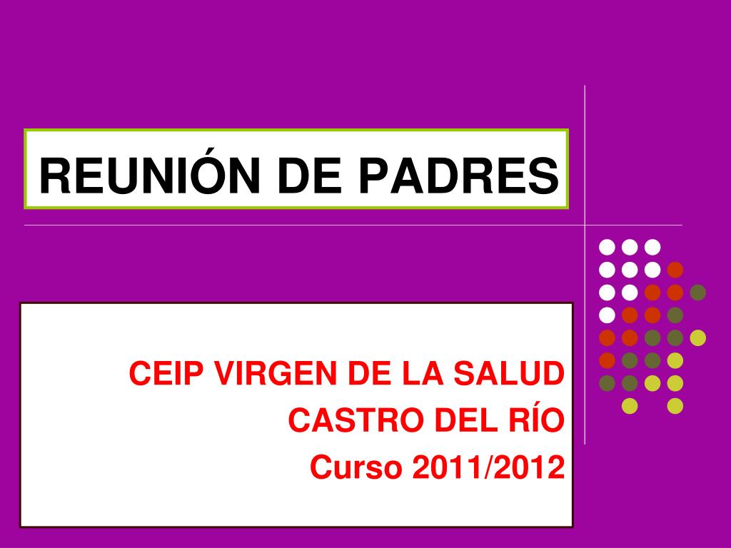 PPT - REUNIÓN DE PADRES PowerPoint Presentation, free download - ID:3686200
