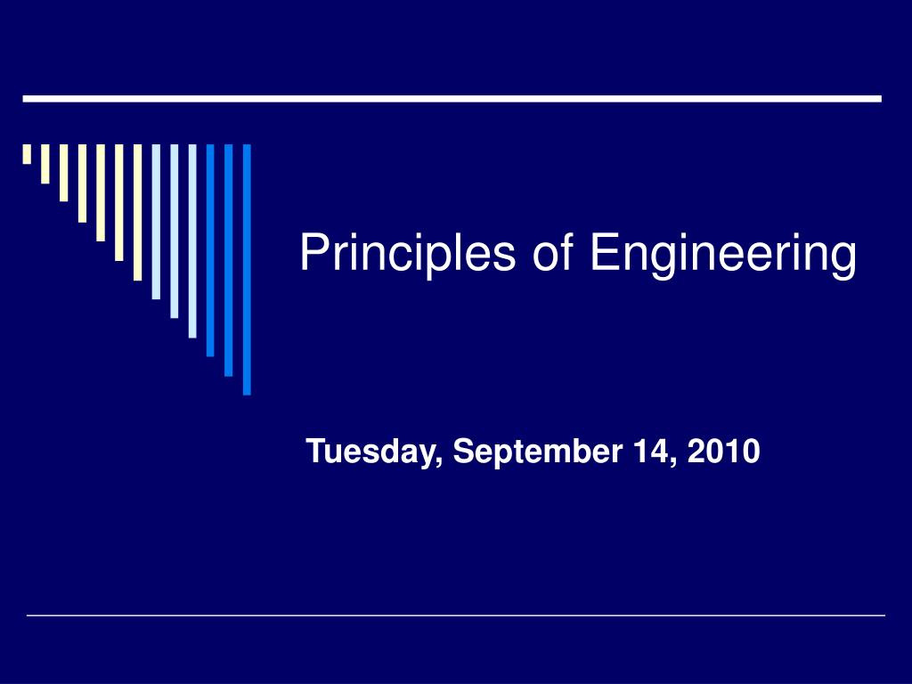 PPT - Principles of Engineering PowerPoint Presentation, free download ...