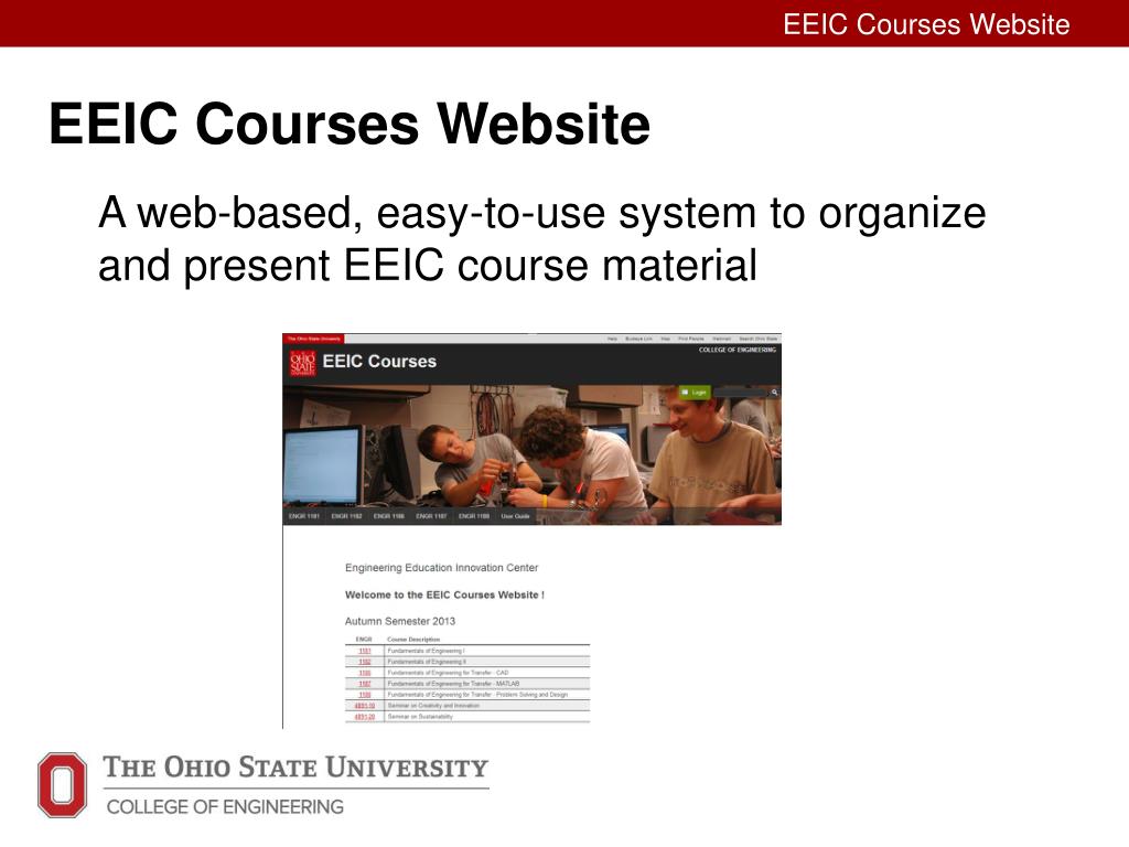 PPT - EEIC Courses Website PowerPoint Presentation, free download - ID ...