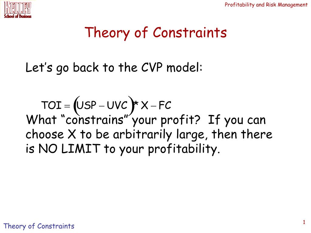 PPT - Theory of Constraints PowerPoint Presentation, free download - ID ...