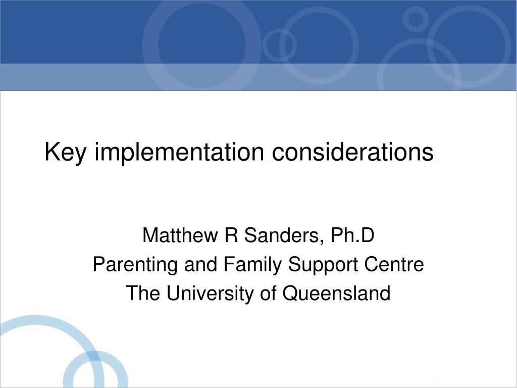 PPT - Key implementation considerations PowerPoint Presentation, free ...