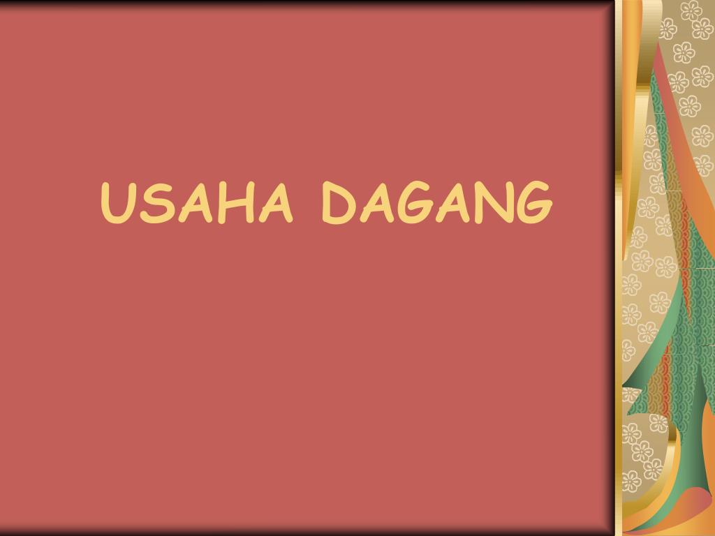 PPT - USAHA DAGANG PowerPoint Presentation, free download - ID:3695315
